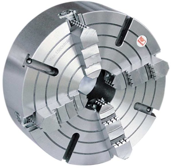 4-Jaw Face Plate Chuck 12 in - Chucks and Accessories | KNUTH USA